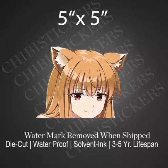 Raphtalia Sticker Cat Ears Anime Sticker Vinyl Sticker Waterproof Decal ...