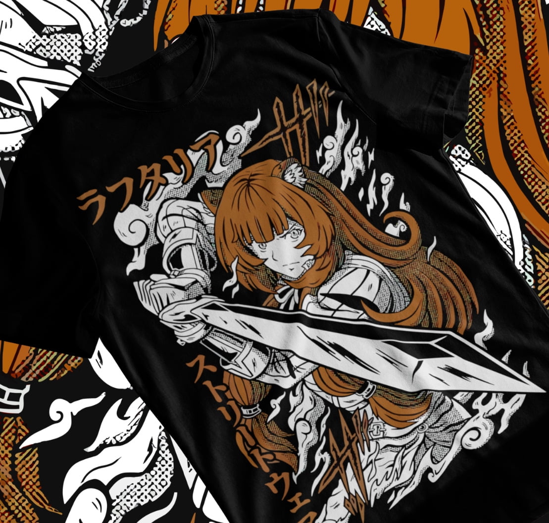 Raphtalia T-Shirt The Rising of the Shield Hero Anime Manga Unisex Soft ...