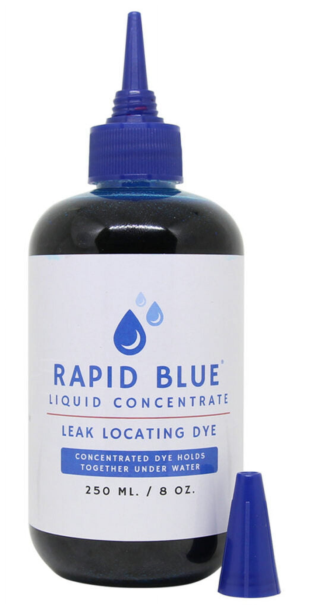 Rapid Blue Liquid Concentrate Leak Detector Locating Dye - Walmart.com