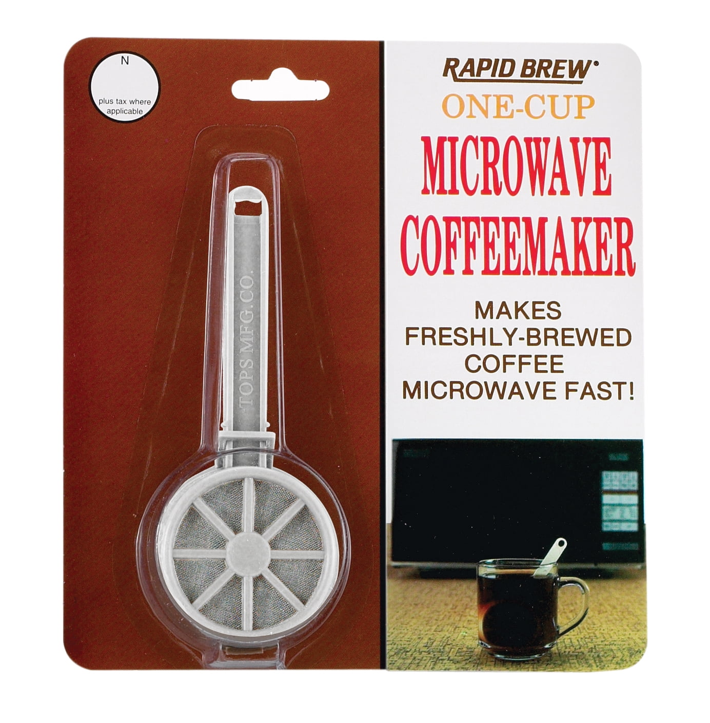 Rapid Brew One Single Cup Microwave Coffeemaker - Walmart.com