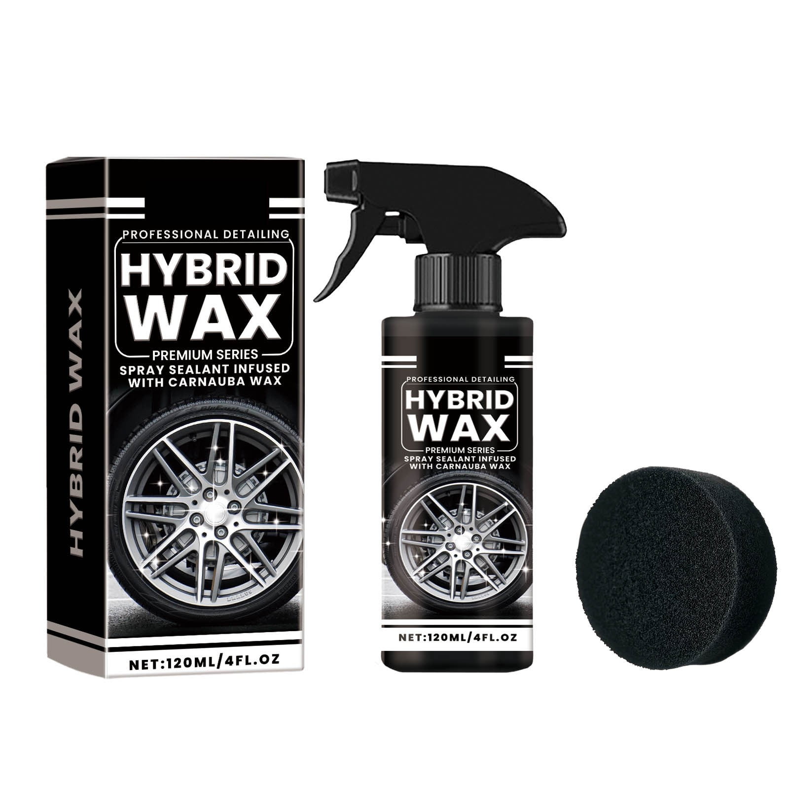 Rapid Ceramic Tire Coat – Showroom New Tire Shine – Deep Tire Black ...