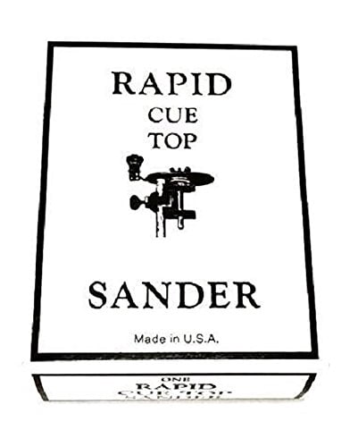 Rapid Cue Top Sander Repair Billiard Pool Stick Tip - Walmart.com