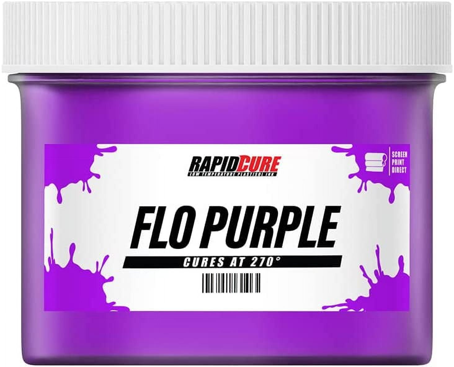 Rapid Cure Fluorescent Purple Screen Printing Ink (5 Gallon - 640oz ...