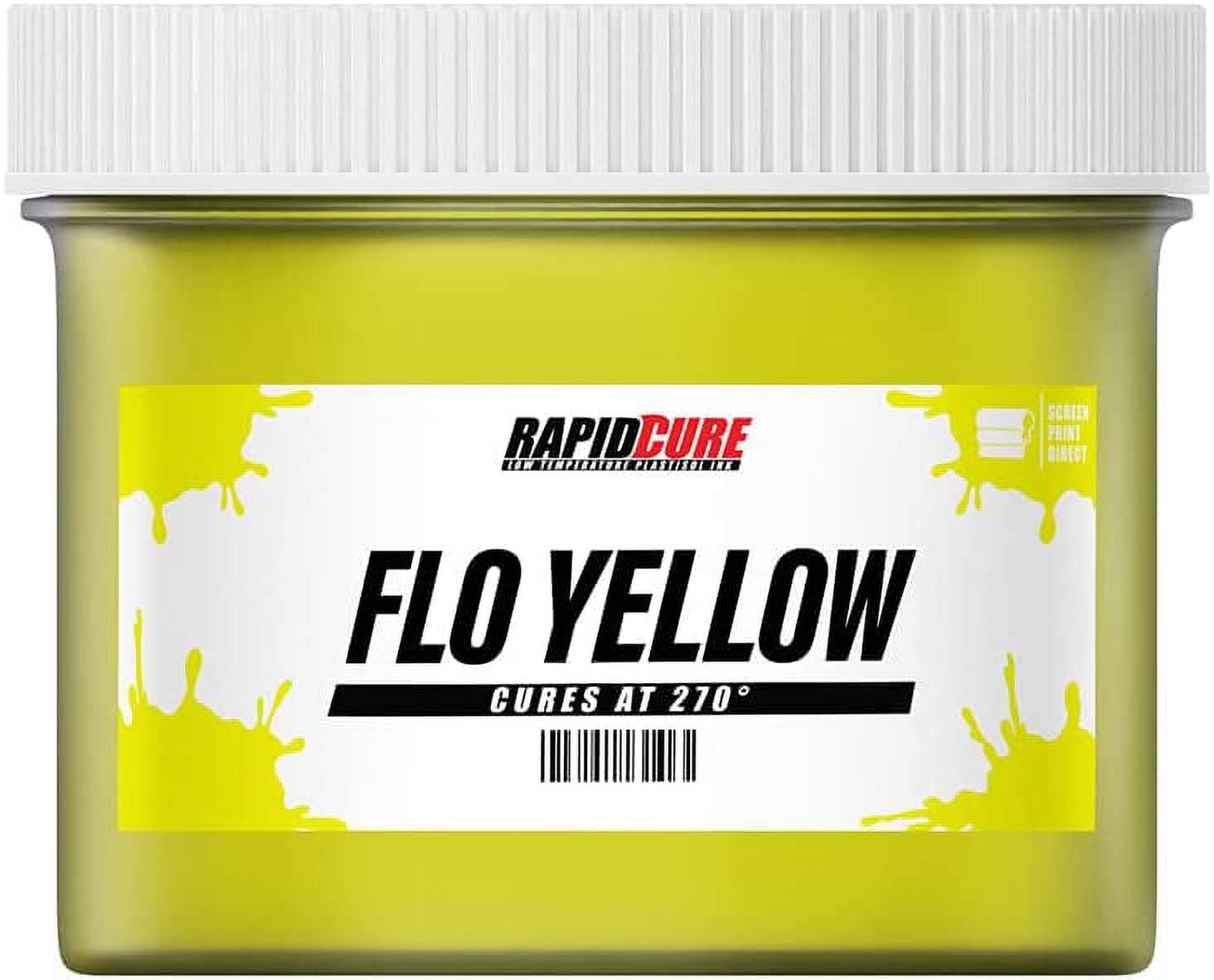 Rapid Cure Fluorescent Yellow Screen Printing Ink (Gallon - 128oz ...