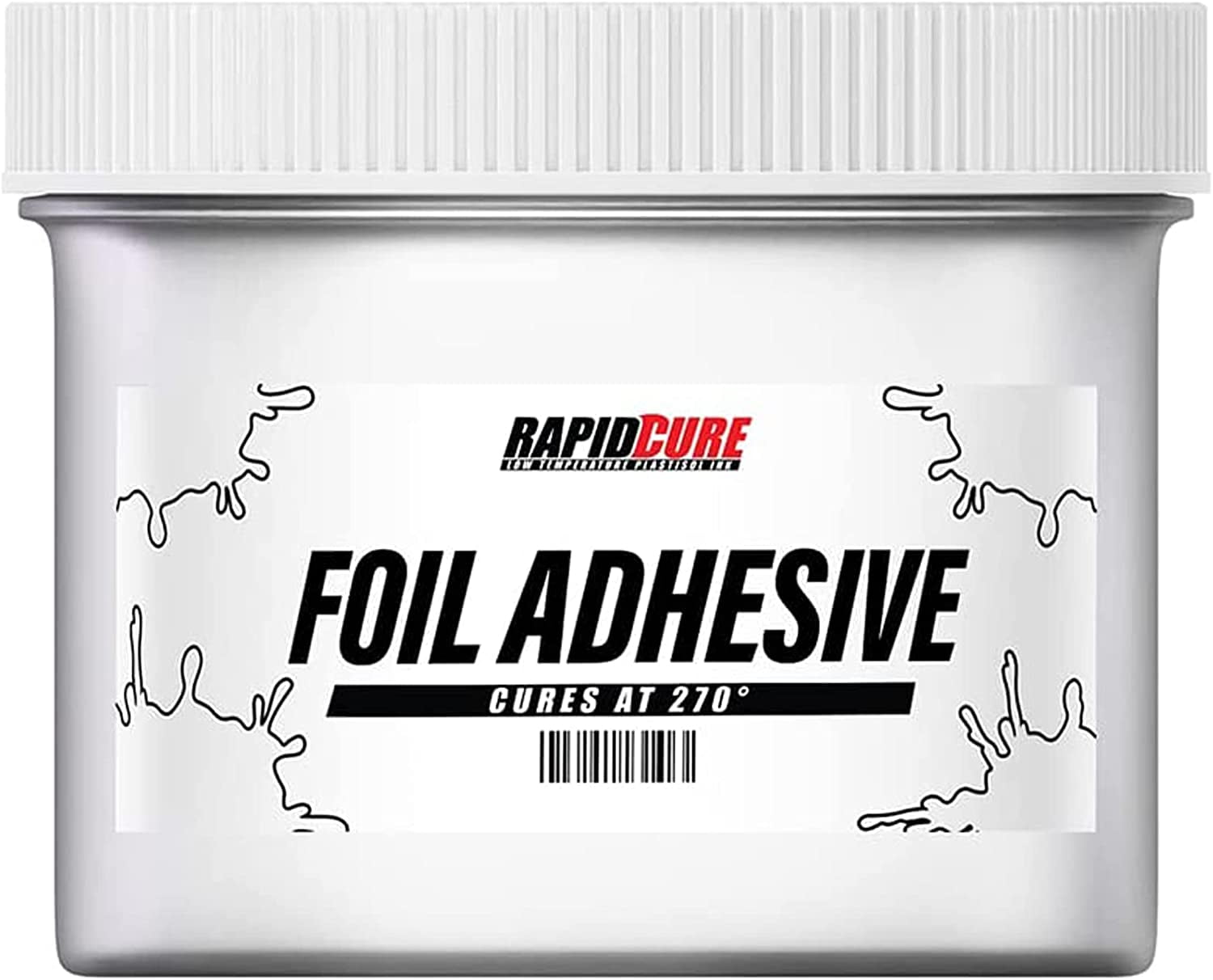 Rapid Cure Foil Adhesive Screen Printing Ink (8oz.) - Plastisol Ink for ...