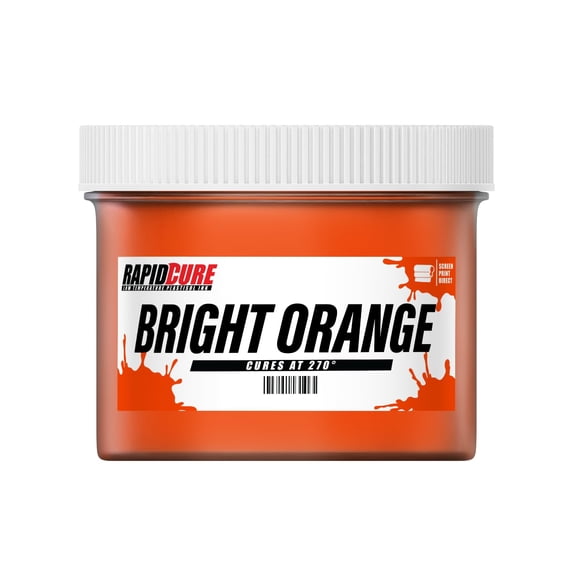 Rapid Cure® Screen Printing Ink Bright Orange - Plastisol Ink for ...
