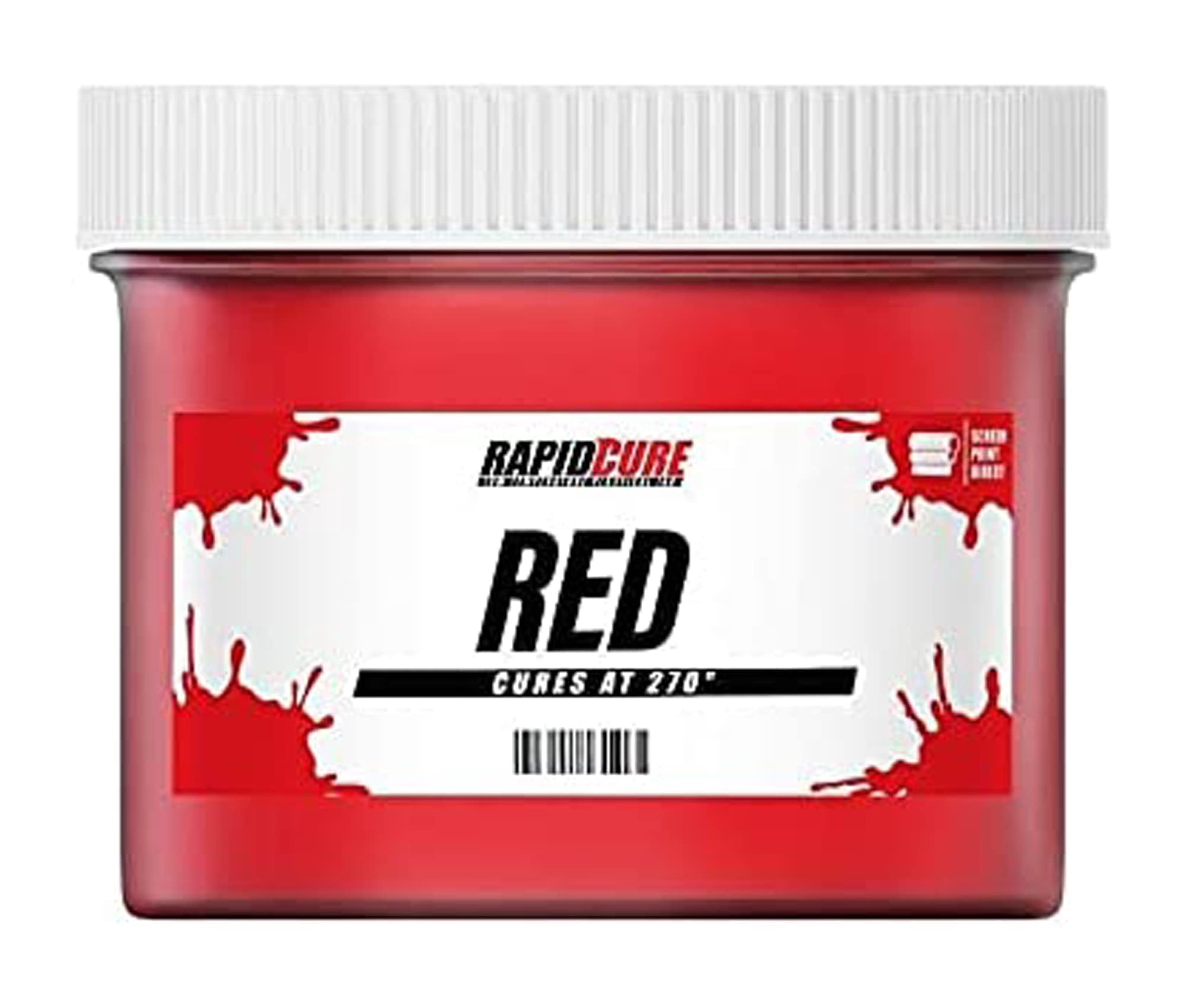 Rapid Cure® Screen Printing Ink Red (3.5 Gallon - 448oz.) - Plastisol ...