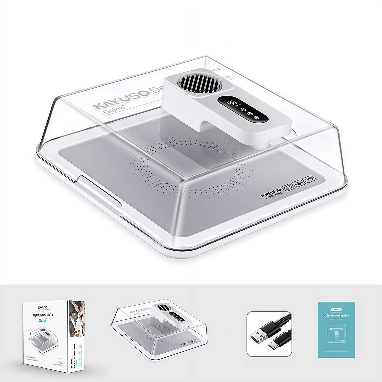 Rapid Defrosting Tray for Meat, Meat Thawing Serving Trays for Meat ...