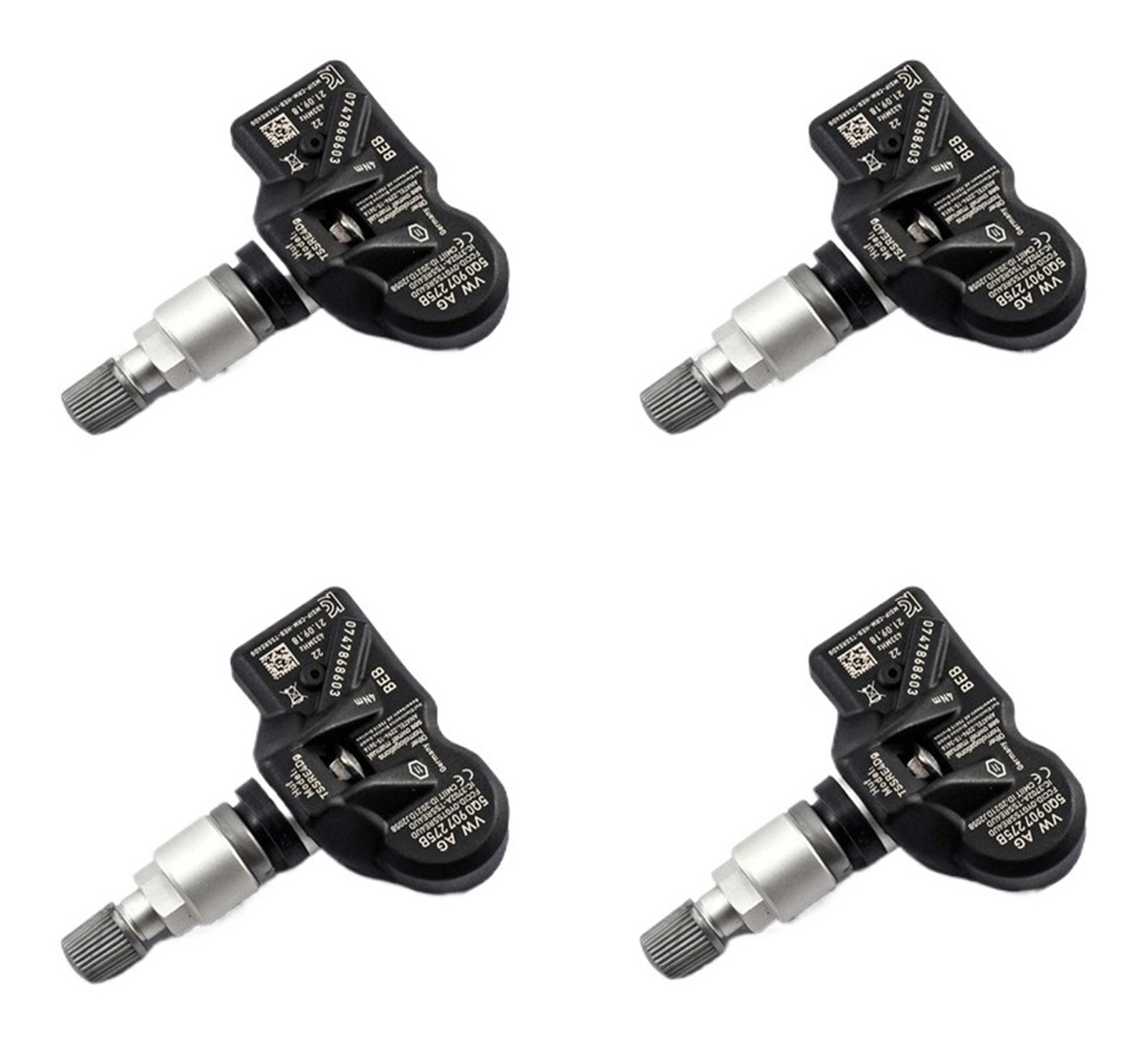 Rapid Detection 4 Pcs Tpms Sensor Compatible with Vw Amarok Beetle ...