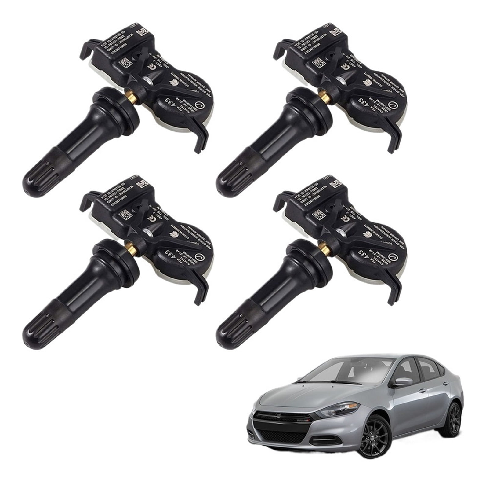 Rapid Detection Tire Pressure Sensor Compatible with Dodge Dart 2012 ...