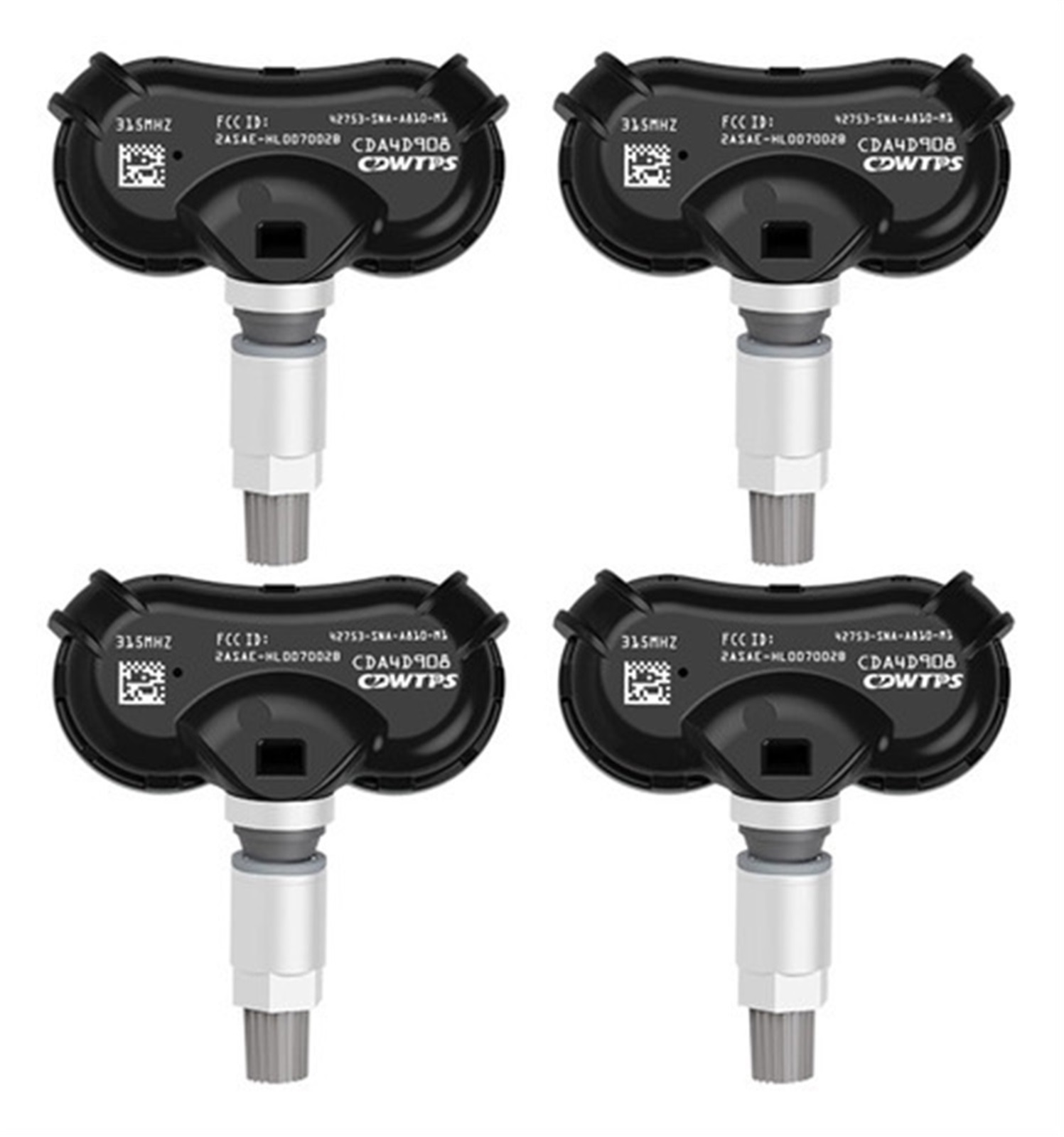 Rapid Detection Tpms Pressure Gauge With 4 HP Sensor Compatible with ...