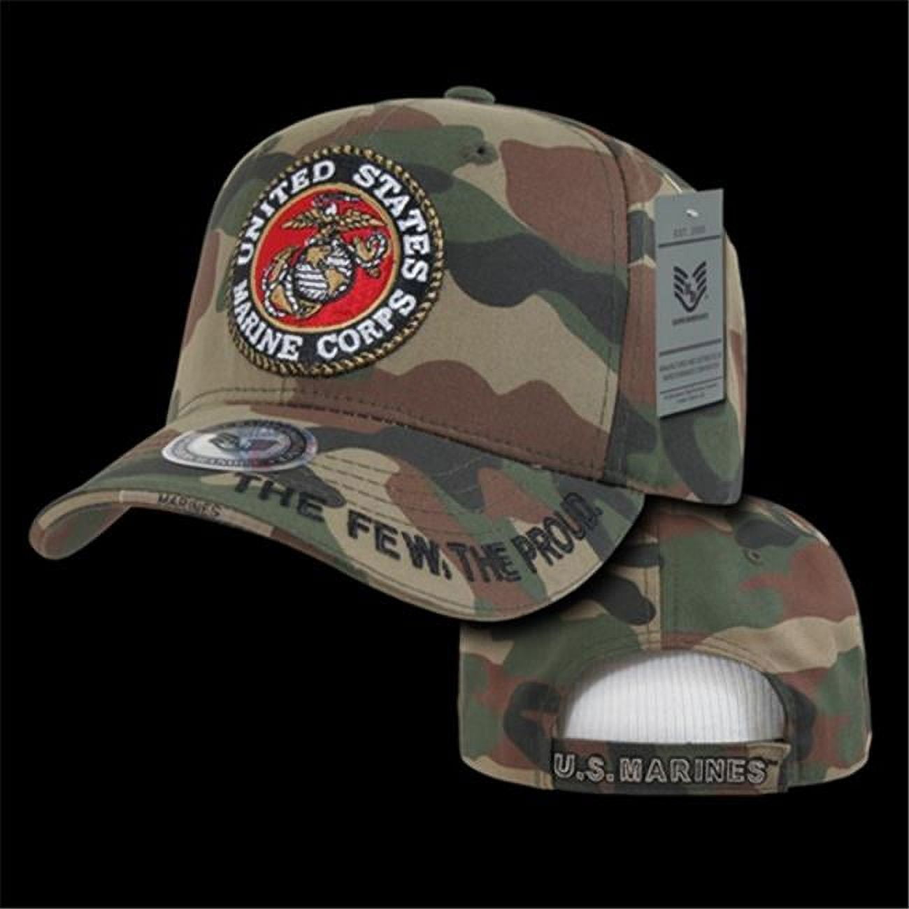 Rapid Dominance 940-MARINES Cameo Military Caps - Marine, Woodland ...