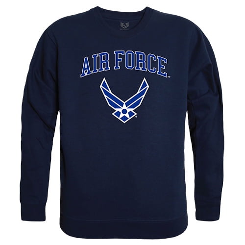 Rapid Dominance Air Force Mens Crewneck Sweatshirt [Navy Blue - L ...