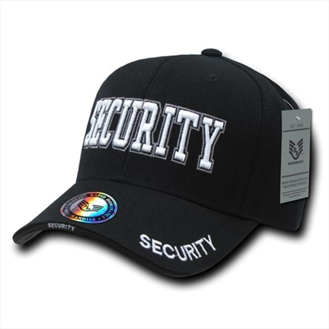 Rapid Dominance Deluxe Law Enforcement Caps- Security- Black - Walmart.com