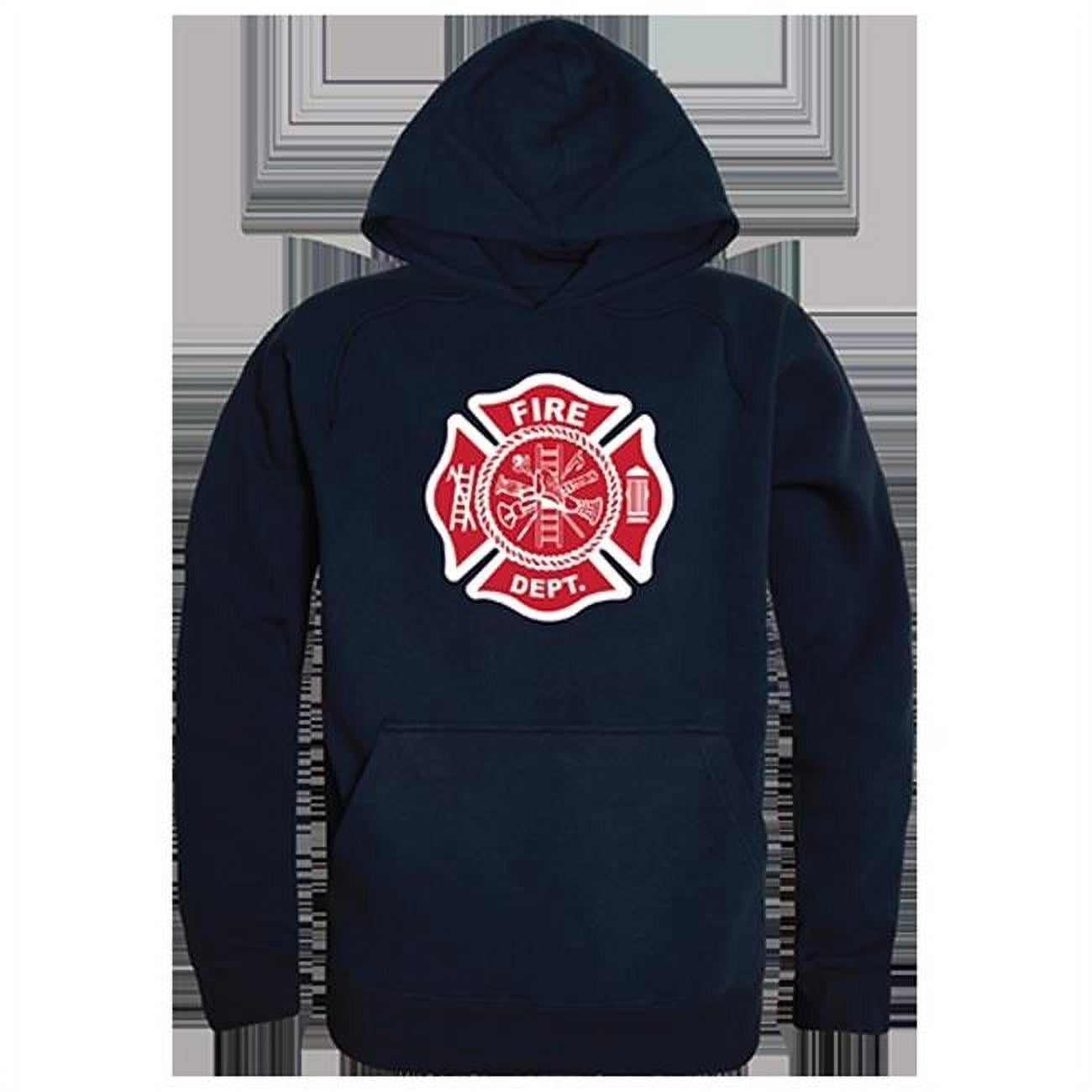 Rapid Dominance Fire Department Graphic Mens Pullover Hoodie [Navy Blue ...