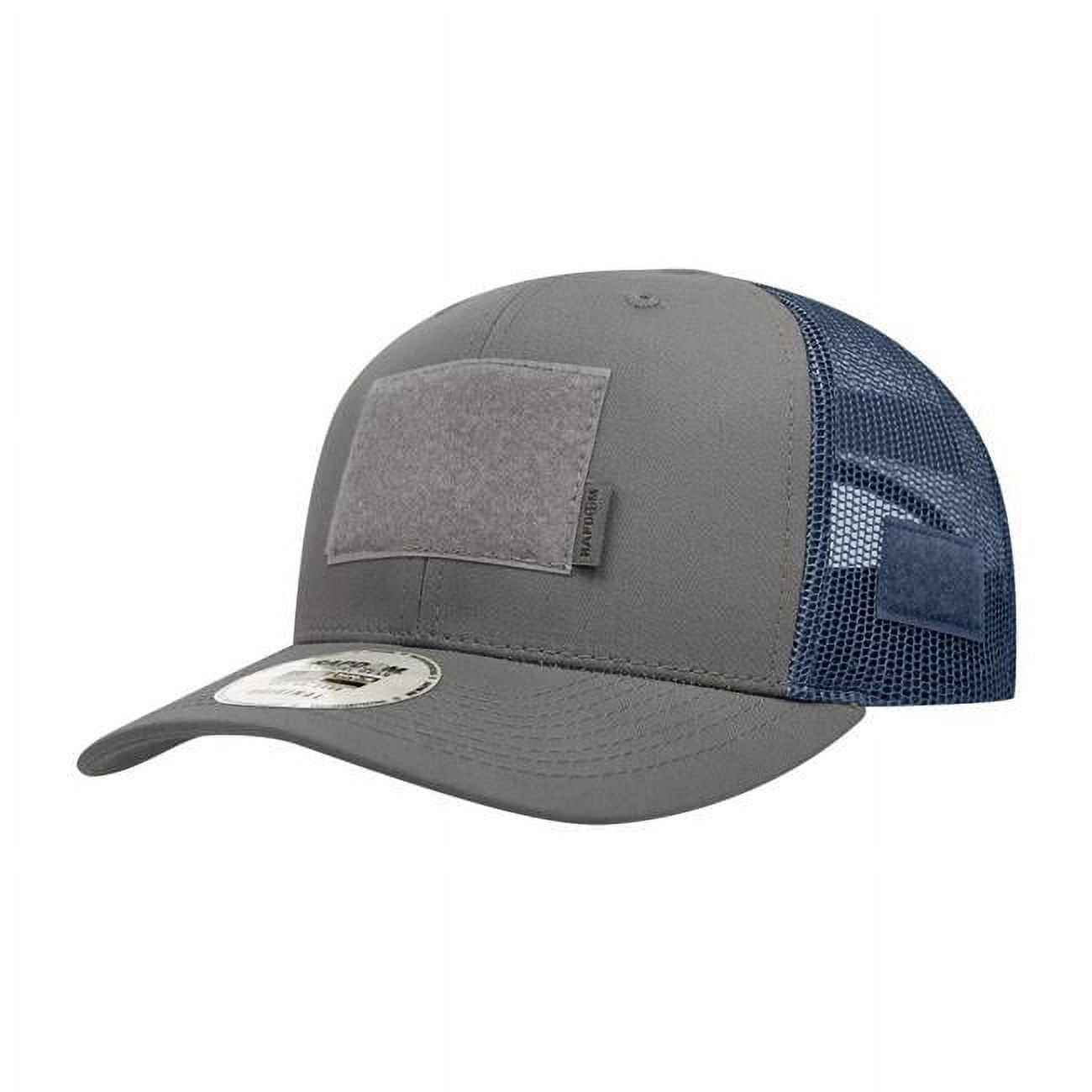 Rapid Dominance T67-4GRYBLK Mid Profile Tactical Caps, Grey & Black ...