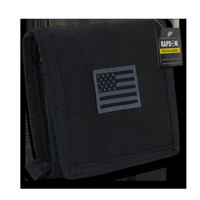 Rapid Dominance RAPDOM Tactical Tri-Fold Wallet USA Flag Military (USA ...