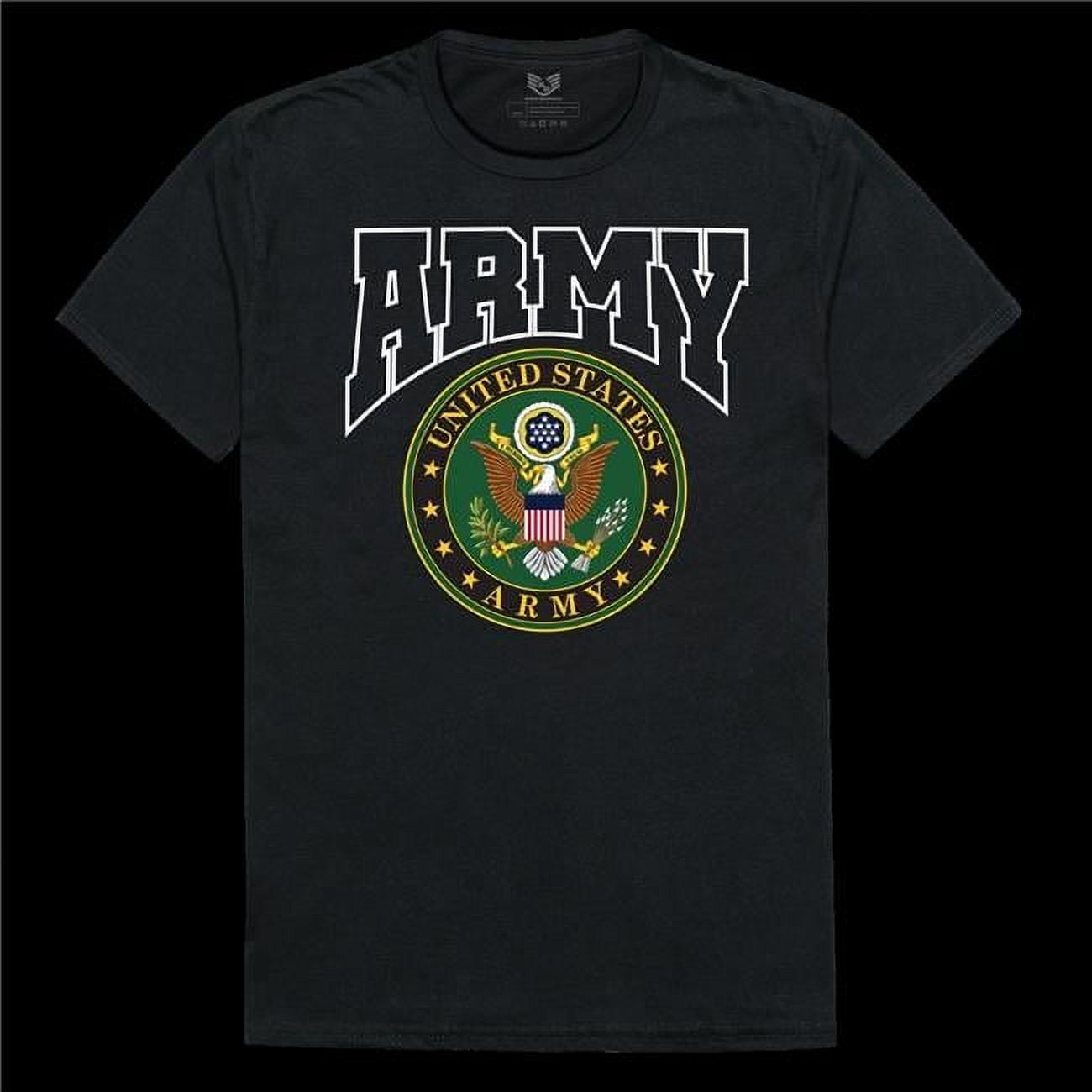 Rapid Dominance RS2-ARM-BLK-02 US Army Relaxed Graphic T-Shirt - Black ...