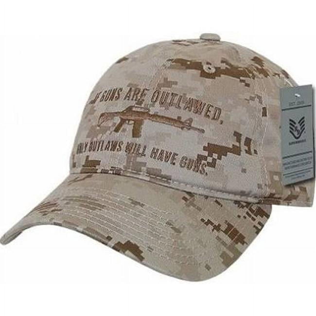 Rapid Dominance Relaxed Graphic Cap - Outlaw, Desert - Walmart.com
