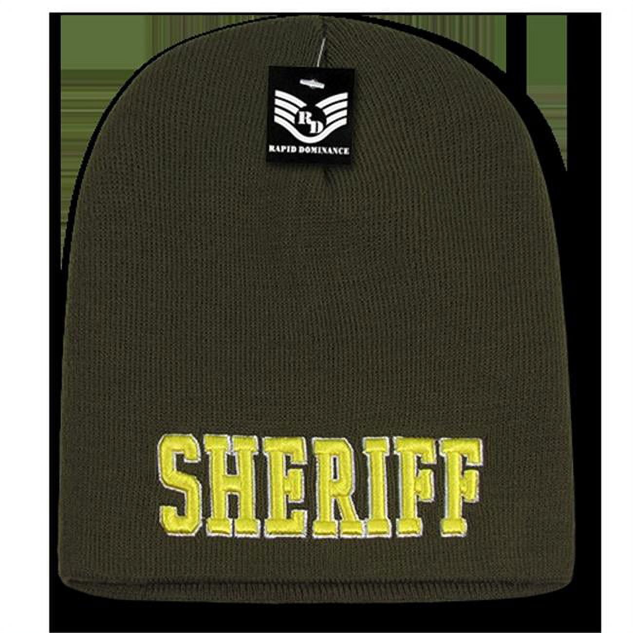 Rapid Dominance Sheriff Public Safety Knit Caps, Olive - Walmart.com
