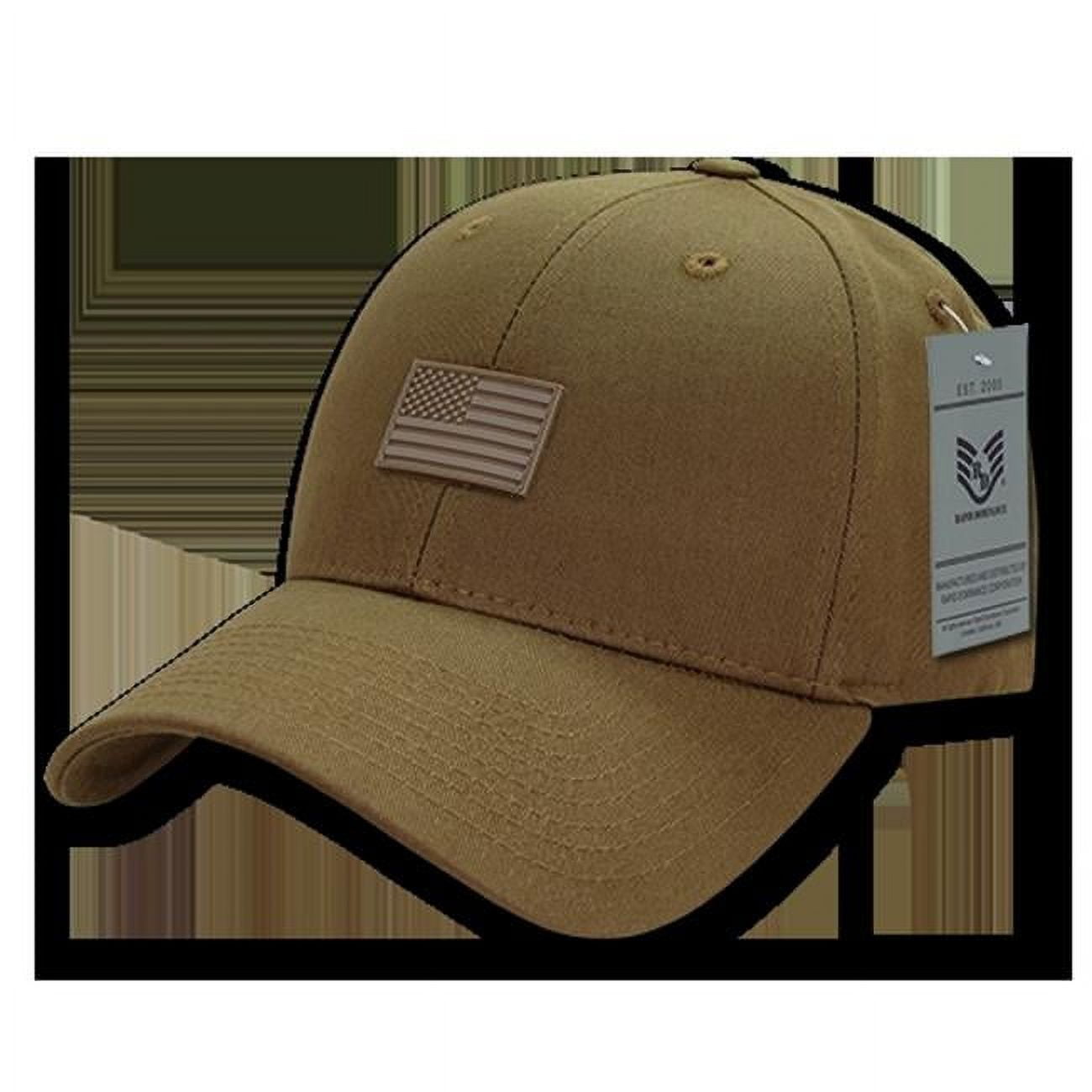 Rapid Dominance Structured Rubber USA Flag Cap - Coyote - Walmart.com