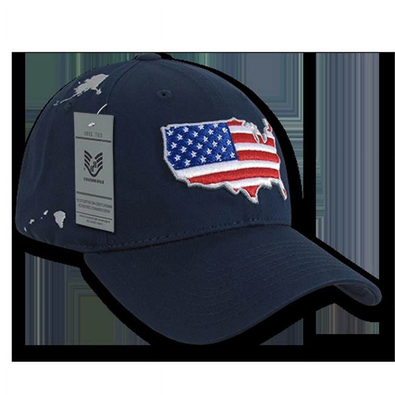 Rapid Dominance The Globe USA Map Structured Cap, Navy - Walmart.com