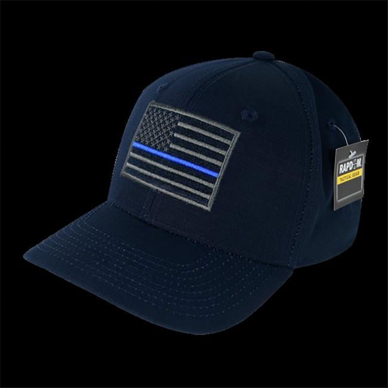 Rapid Dominance Thin Blue Line Graphic Ripstop Cap, Navy - One Size ...