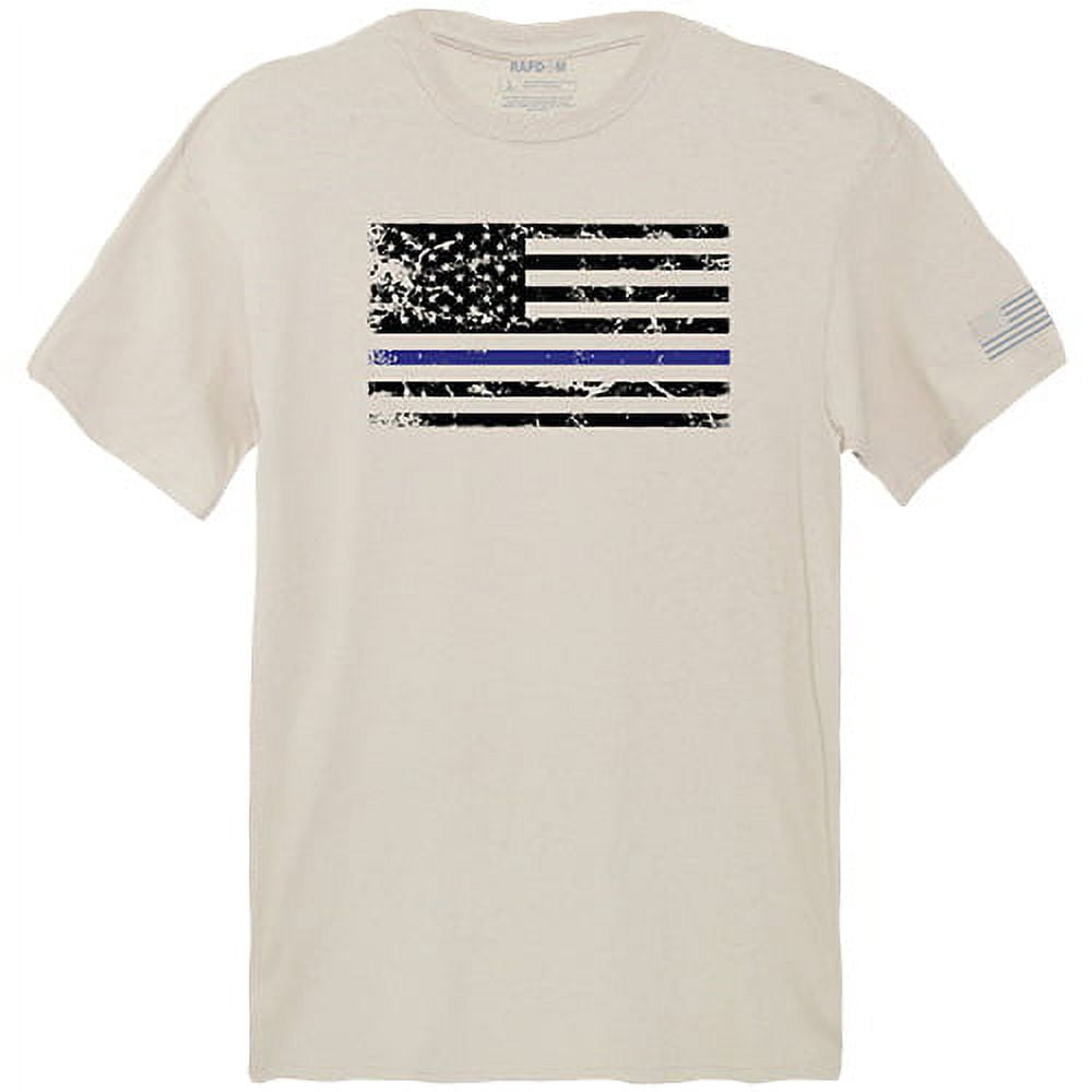Rapid Dominance Thin Blue Line Tactical Graphic T-shirt, Sand - Small ...