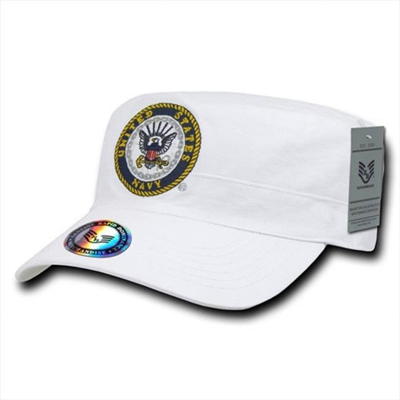 Rapid Dominance United States Navy Eagle Logo The Private Mens Flat Top ...