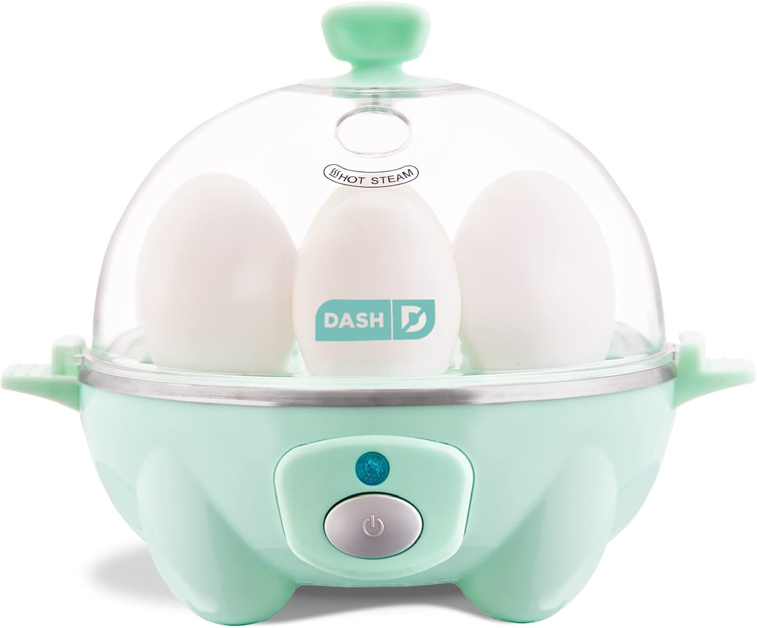Rapid Egg Cooker: 6 Egg Capacity Electric Egg Cooker for Hard Boiled Eggs, Poached Eggs ...