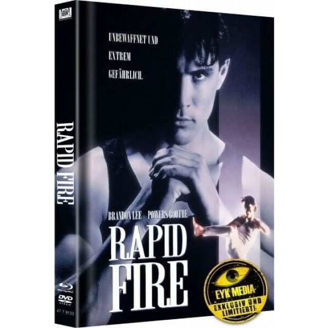 Rapid Fire (1992) (Blu-Ray & DVD Combo) [ Blu-Ray, Reg.A/B/C Import ...