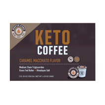 Rapid Fire Ketogenic Coffee Pods, Caramel Macchiato Flavor, 8.48 oz ...