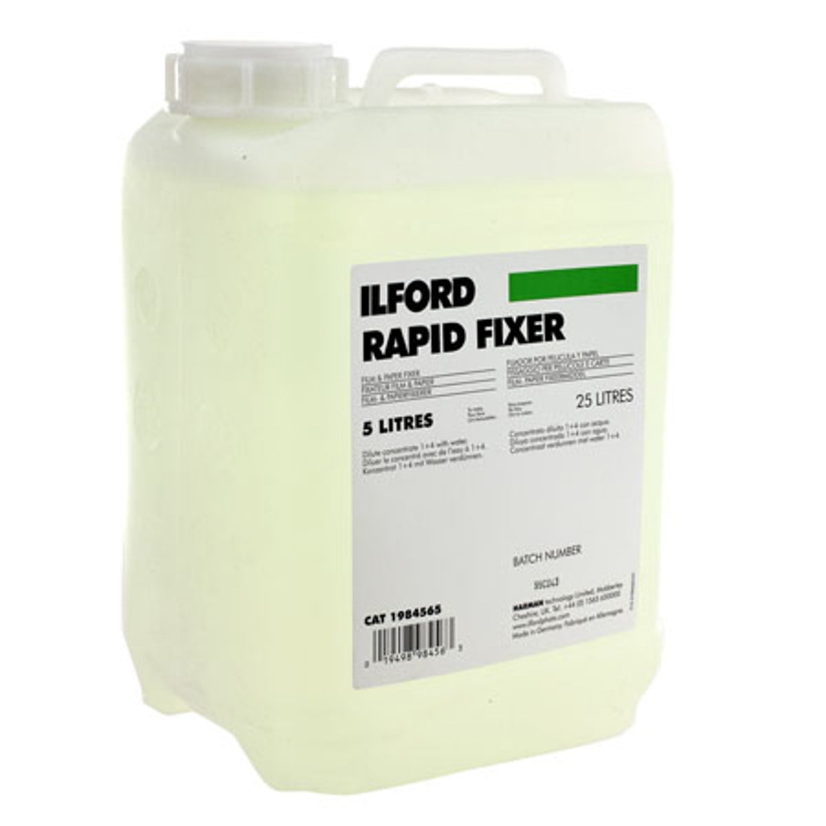 Ilford Rapid Fixer 5 Liters - Walmart Business Supplies