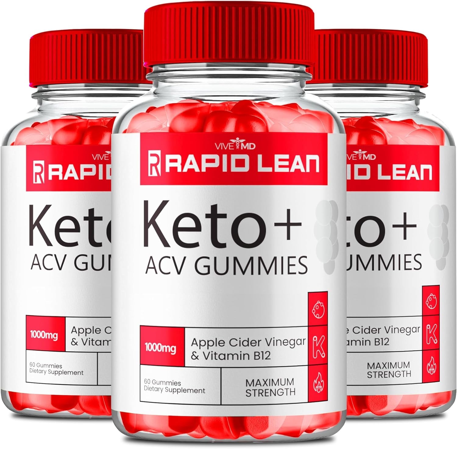 Rapid Lean Keto ACV Gummies RapidLean ACV-Keto Gummies Maximum Strength with Apple Cider Vinegar ...