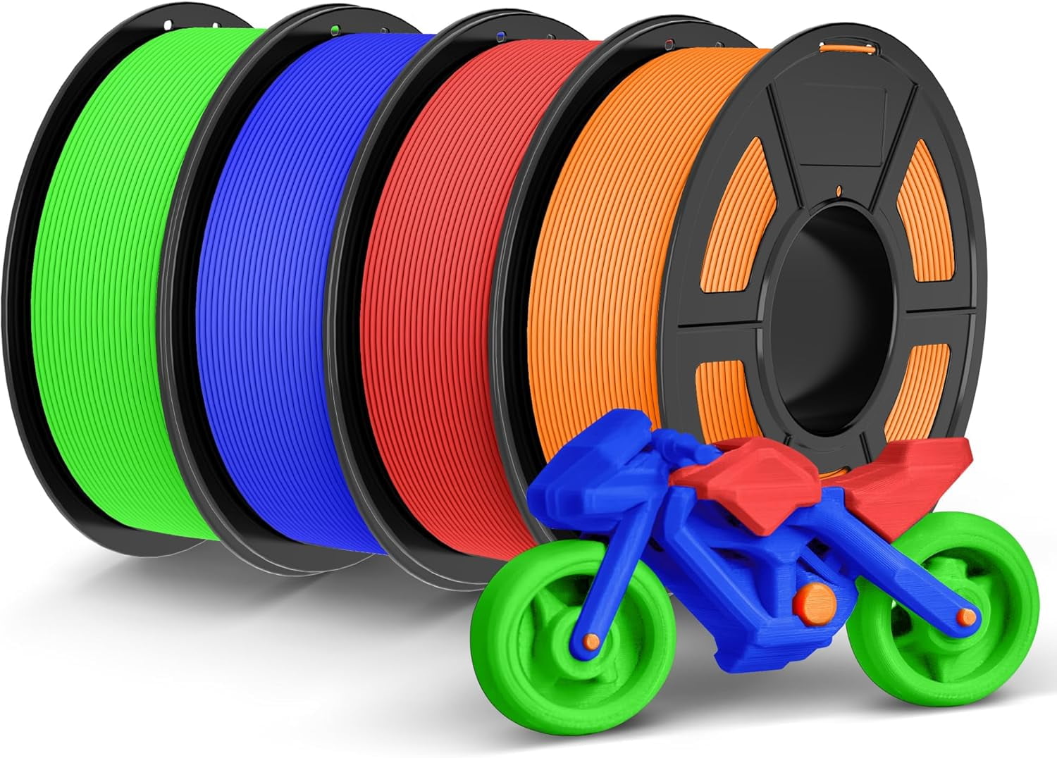 Rapid PETG Filament Bundle，High Speed 3D Printer Filament 4KG, High ...