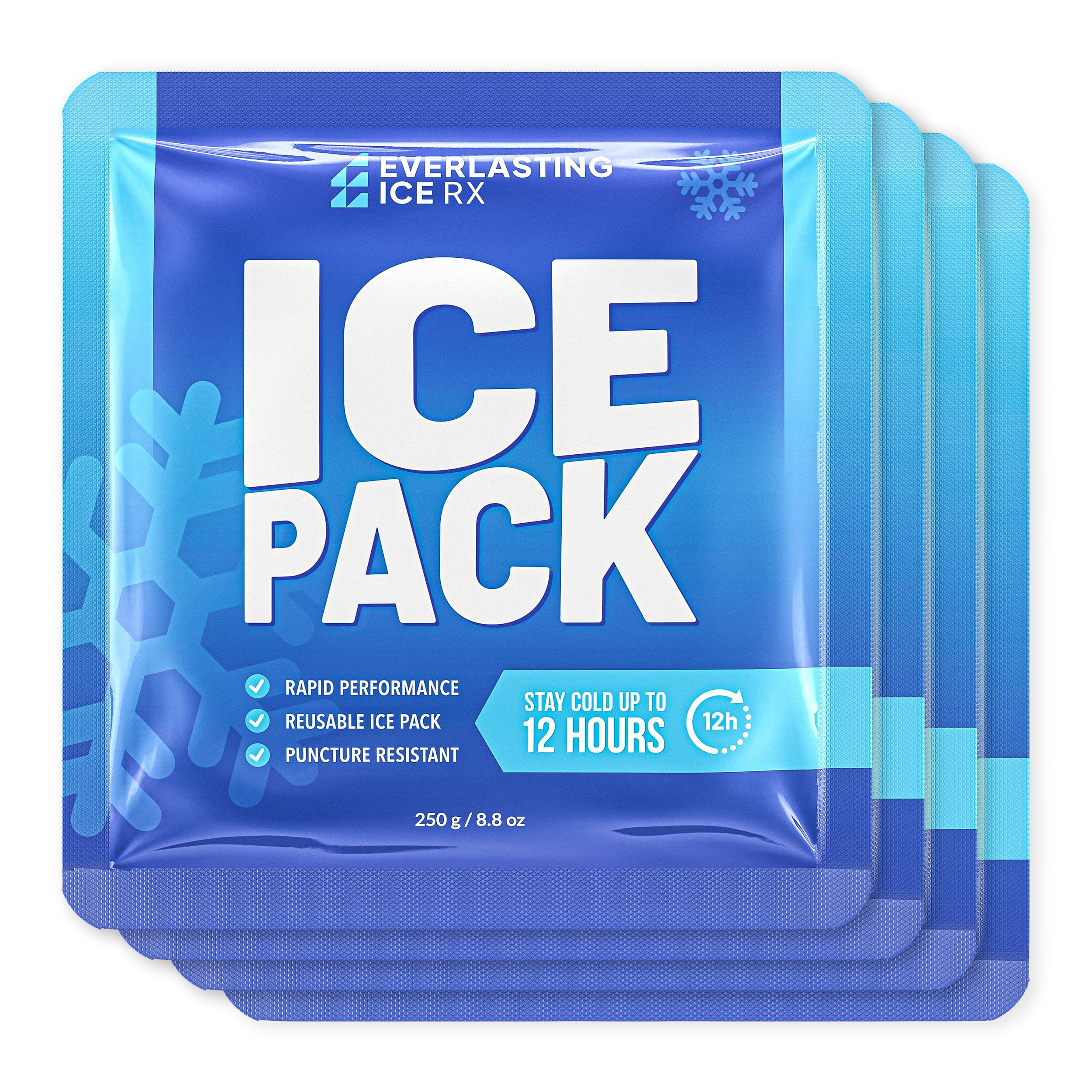 Rapid Performance Reusable Ice Packs for Lunch Boxes, Lunch Bags or ...