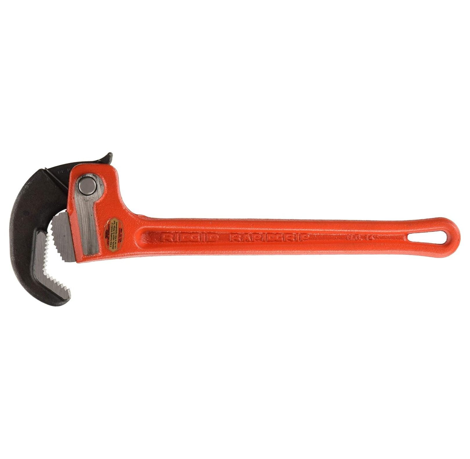 Rapid Pipe Wrench, 14 In, Cast Iron - Walmart.com