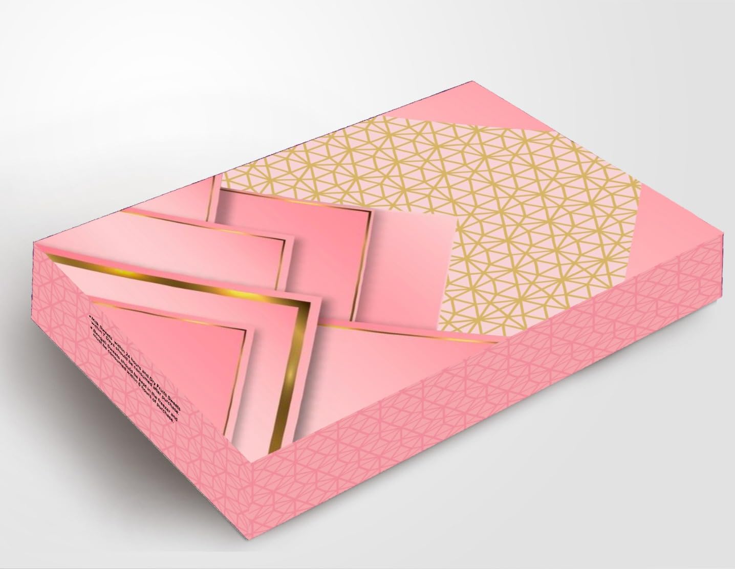Rapid Print Pack Designer Packaging Boxes For Sweets 500g Capacity Both ...