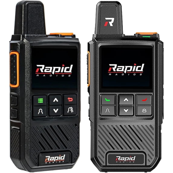 Rapid Radios, Nationwide LTE Walkie-Talkie, 2 pack, 2 radios - Walmart.com