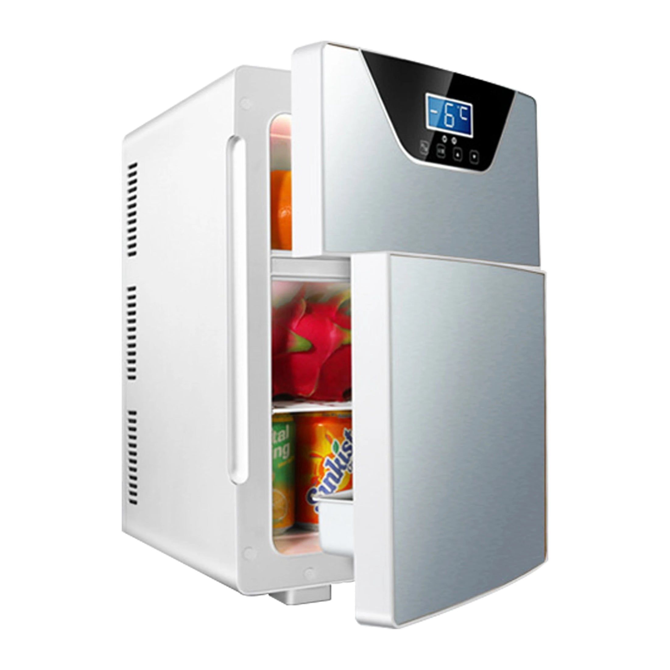 Rapid Refrigeration Fridge Slide Portable 20L Mini Fridge Triple-core ...