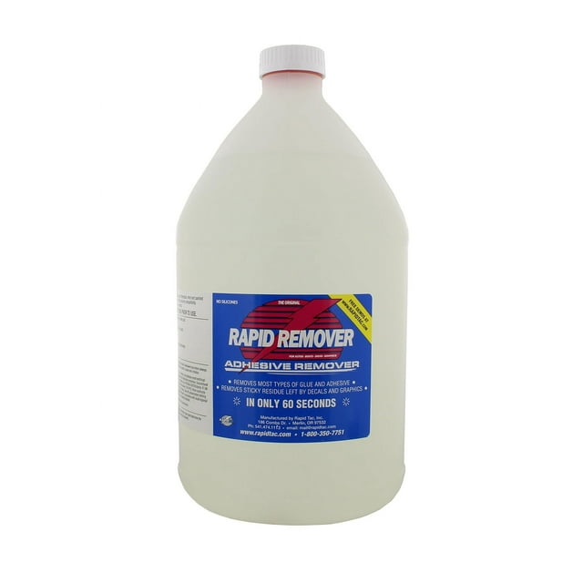 Rapid Remover - Adhesive Remover for Vinyl Wraps, Graphics, Decals ...