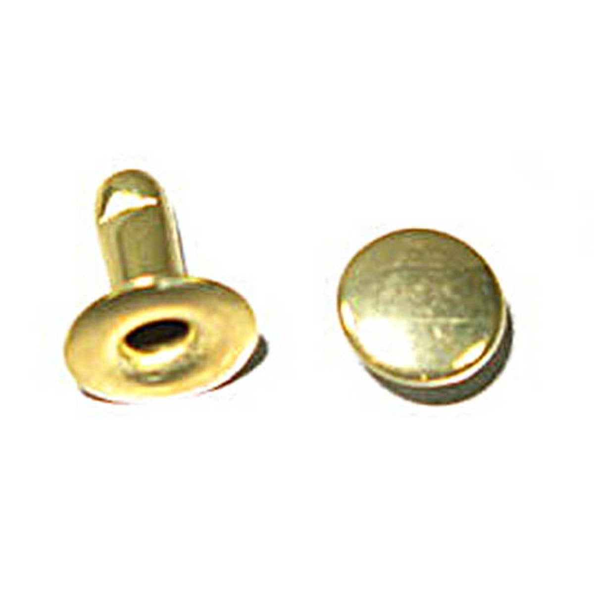 Rapid Rivets Medium 7mm Cap 9mm Post Nickel Speedy Gilt - Walmart.com