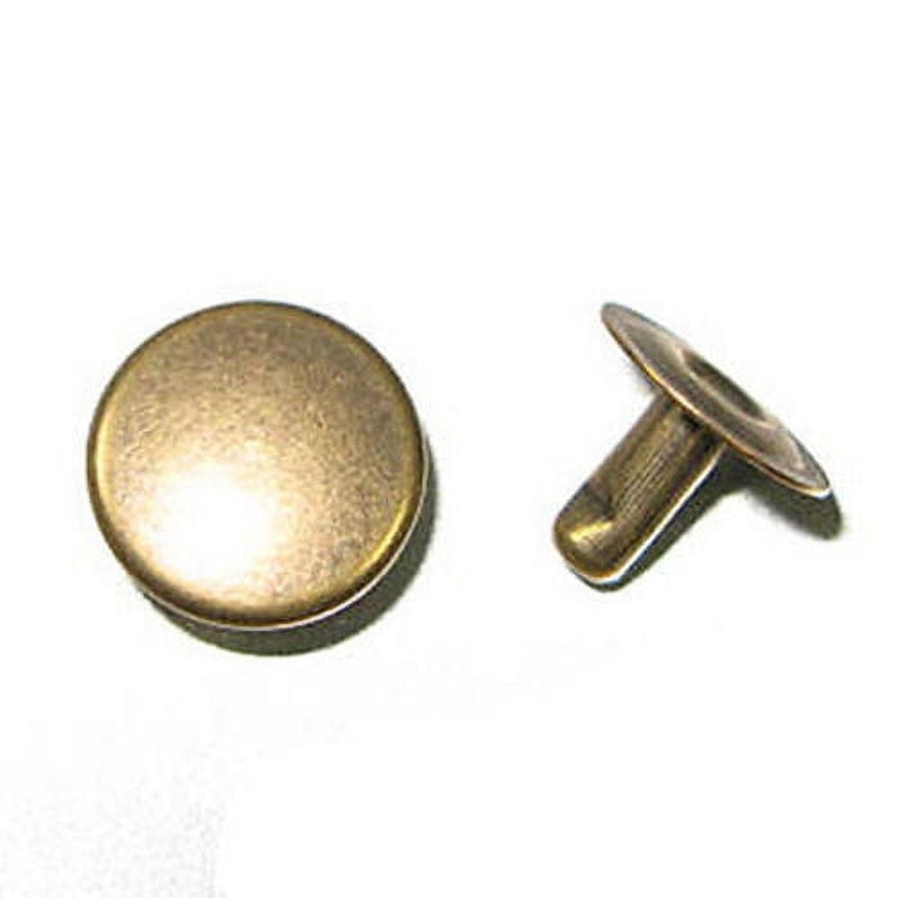 Rapid Rivets XL 11mm Cap 8mm Post Antique Brass speedy - Walmart.com