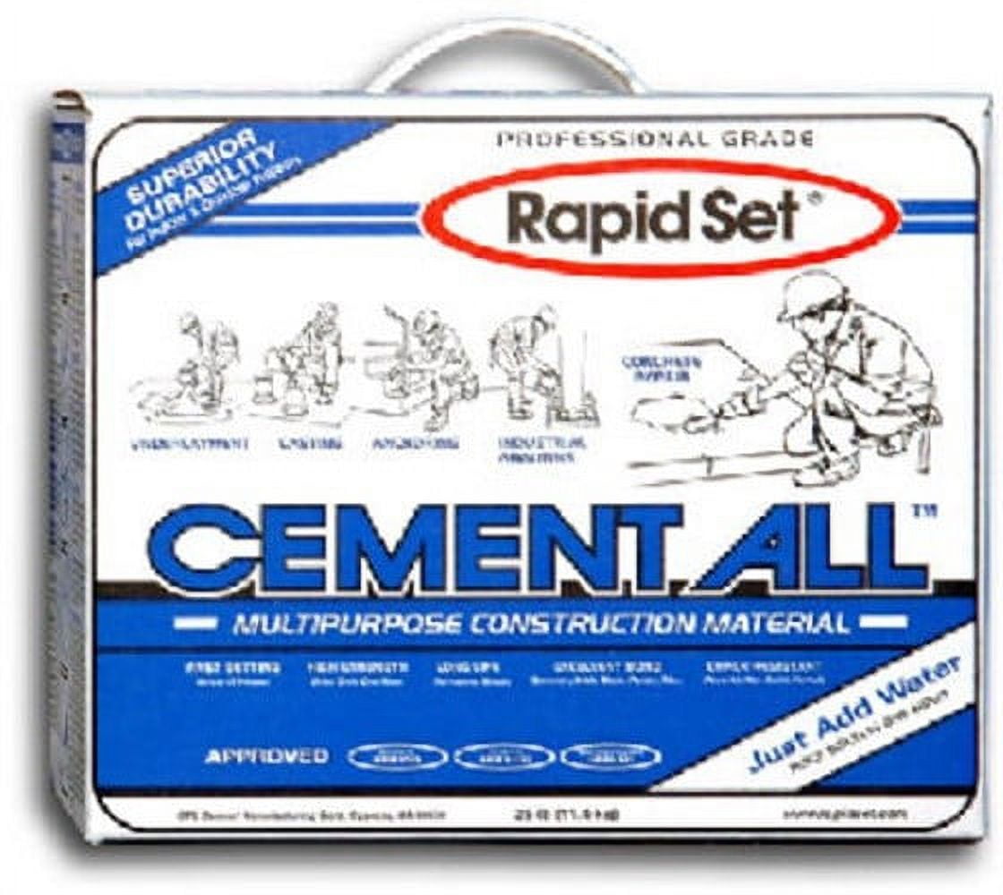 Rapid Set #10125 25lb, Quick Set Dry Mix Cement All Box for High ...