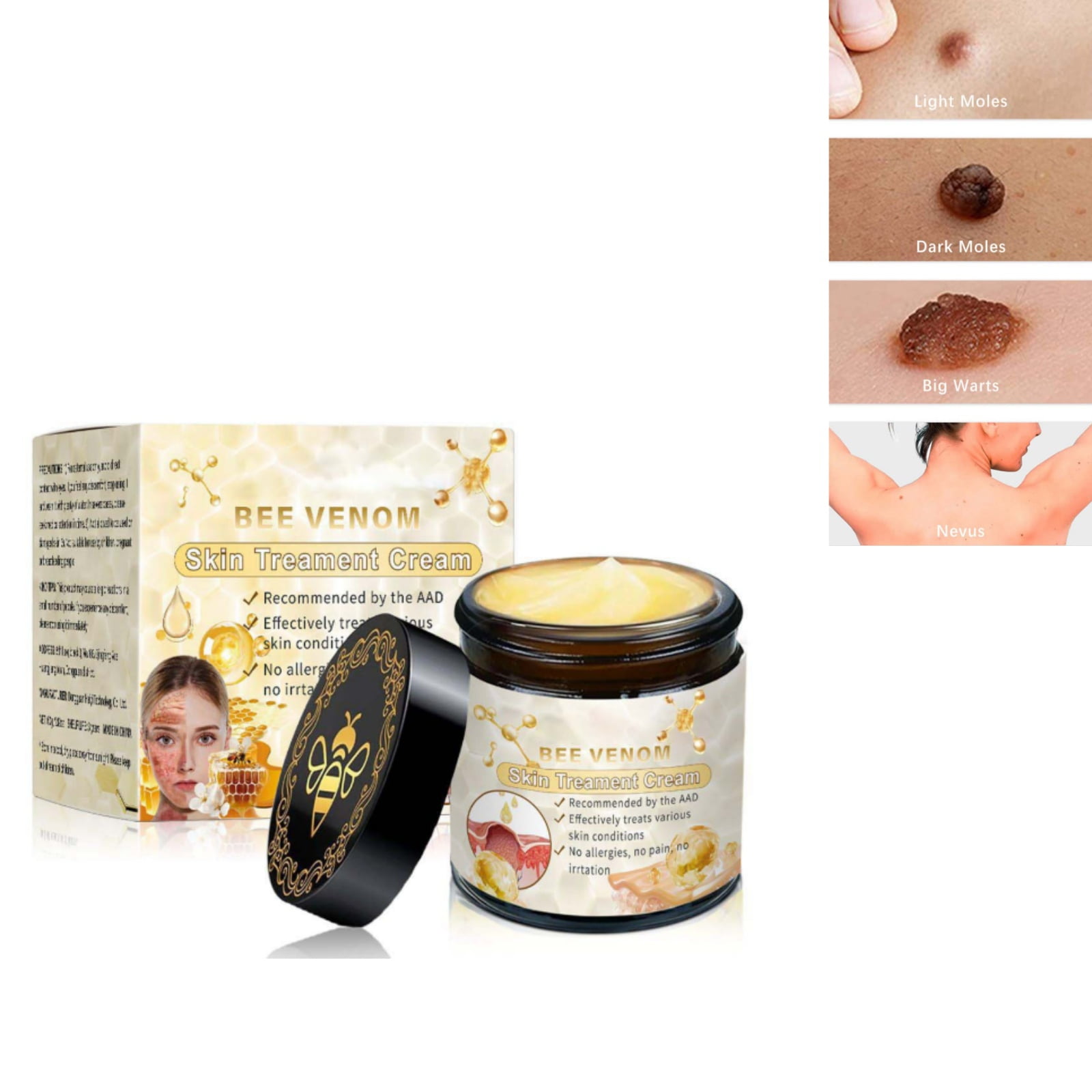 Rapid Skin Repair Cream,2025 New BeÂ®e VenÂ®om Firming Cream,Soothing ...