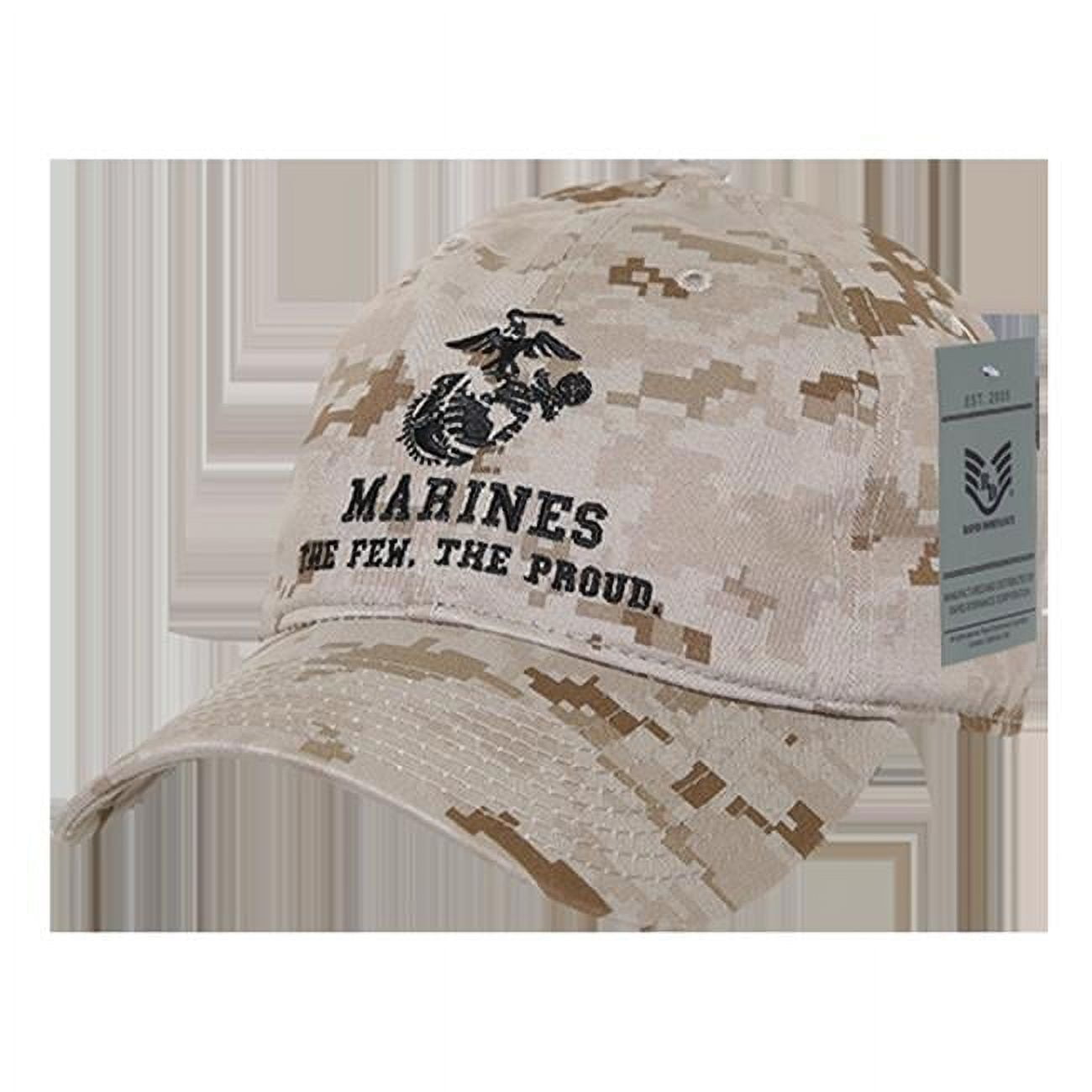 RapidDominance S78-MAR-DDG Marines Relaxed Cotton Cap, Desert Dig Camo ...