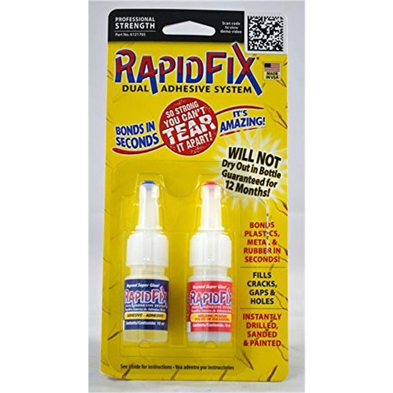 Rapid Fix Dual Adhesive System