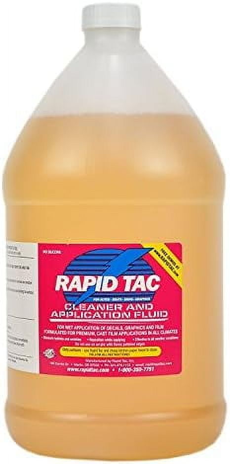 RapidTac RT-11281-5 Application Fluid for Vinyl Wraps Decals Stickers ...