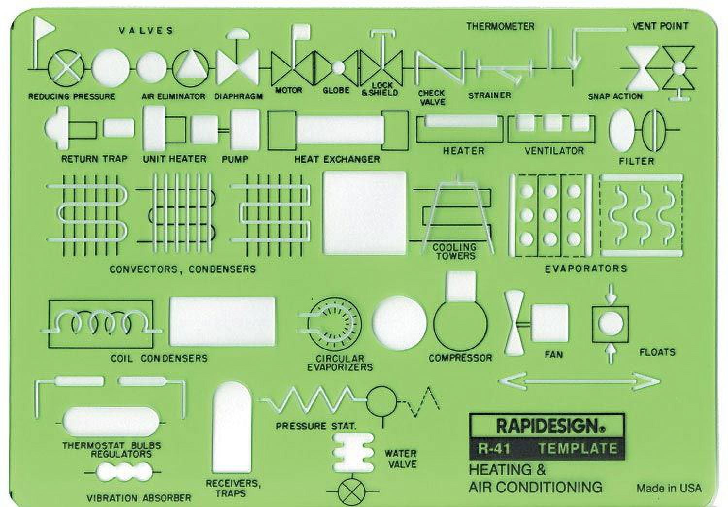 Rapidesign Heating and Air Conditioning Template, 1 Each - Walmart.com