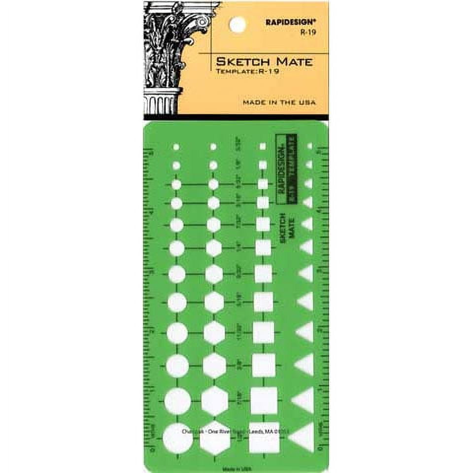 Rapidesign Sketch Mate Template, 1 Each - Walmart.com